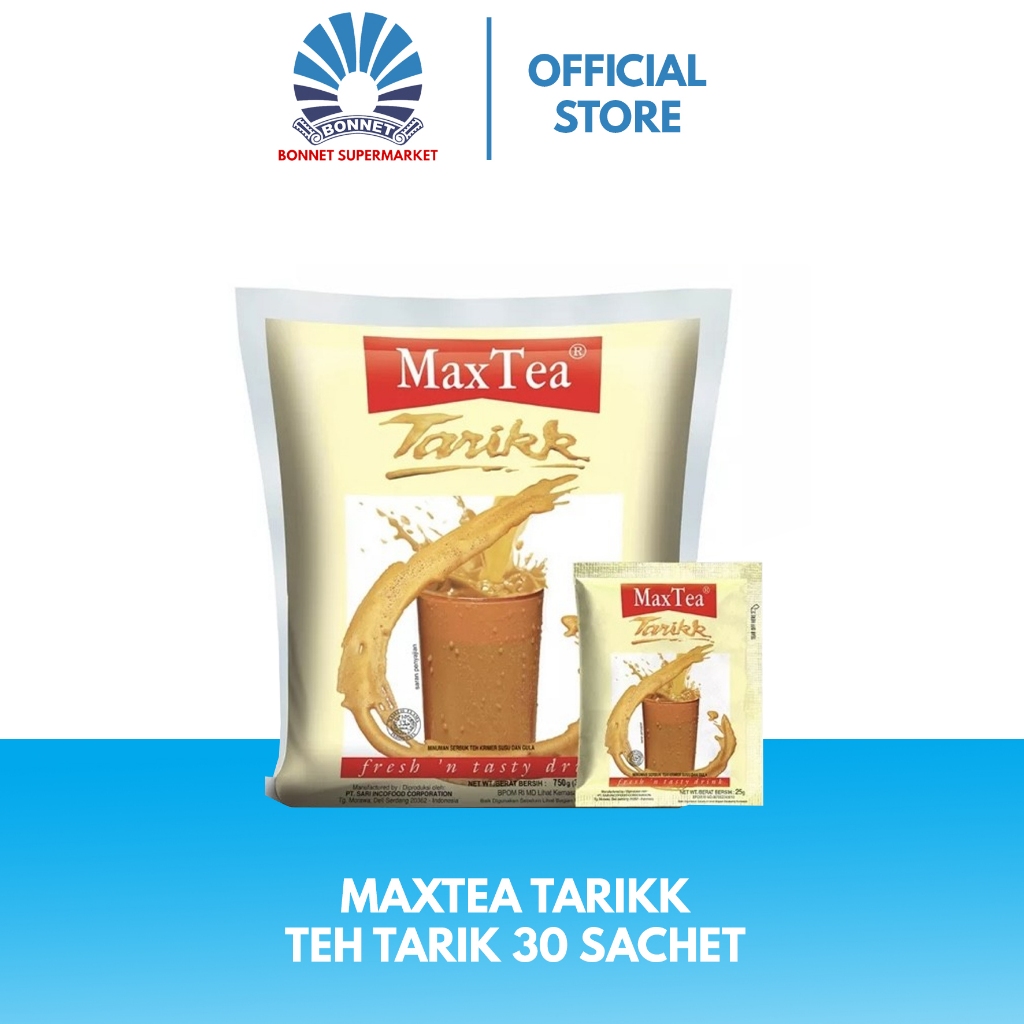 Jual MaxTea Tarikk 750g (30x25g) 9311931506204 | Shopee Indonesia