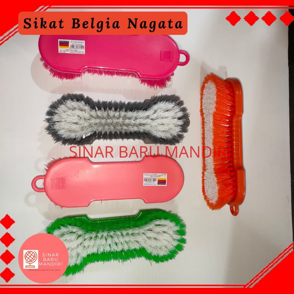 Jual Sikat Belgia 623 Nagata / Sikat sapi / Sikat Baju besar | Shopee ...