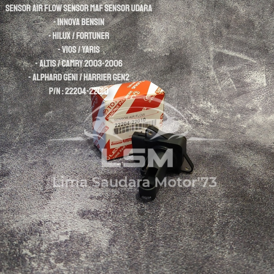 Jual Sensor Air Flow Sensor Maf Sensor Udara Innova Bensin Hilux Vios ...