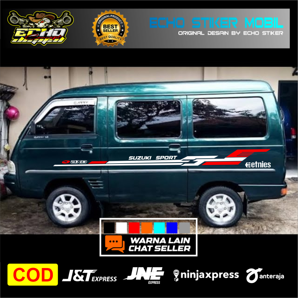 Jual STIKER MOBIL SUZUKI CARRY STIKER STRIPING LIST BODY MOBIL CARRY ...