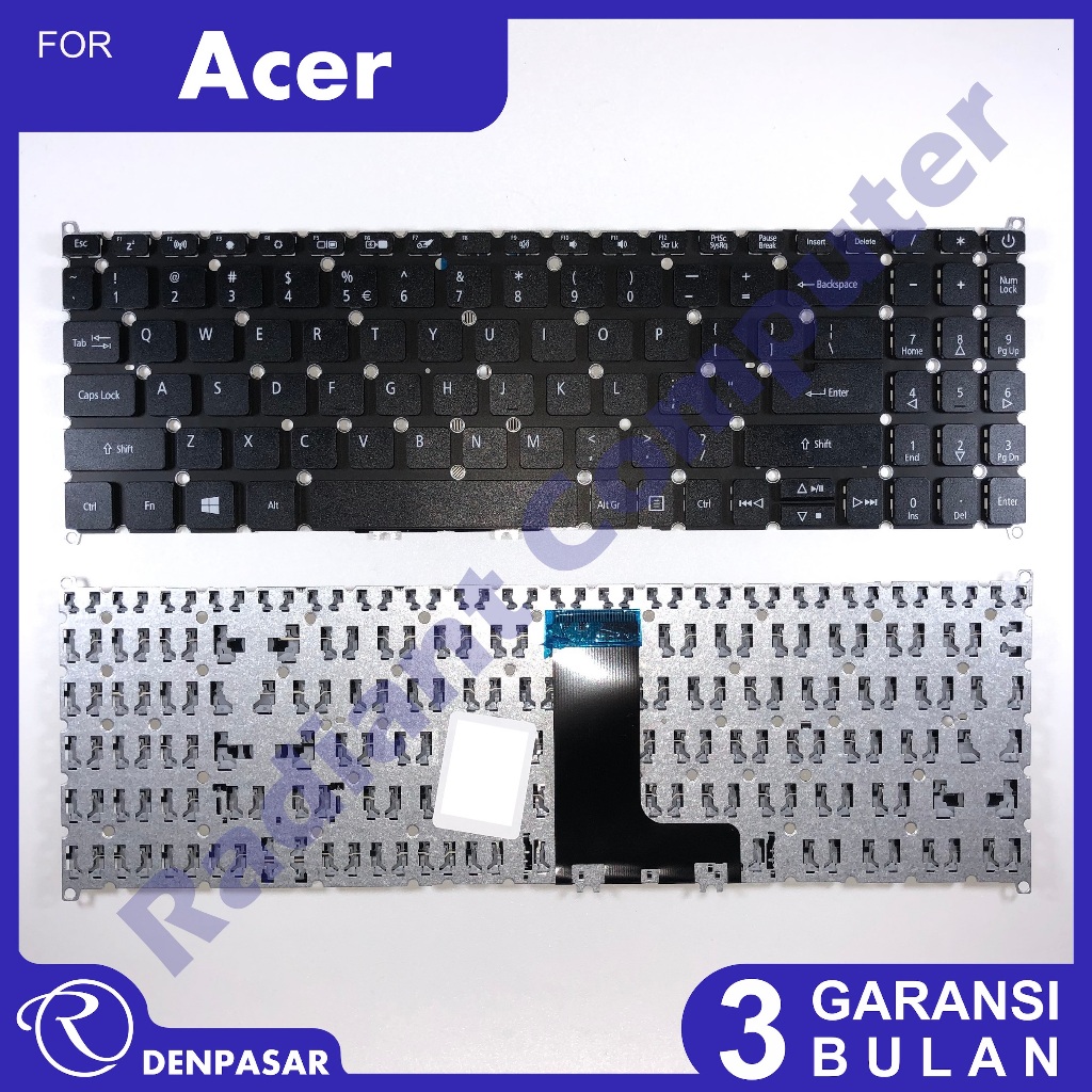 Jual Keyboard Acer Aspire A515-43 A515-52 A515-52G A515-54 A515-55 A515 ...