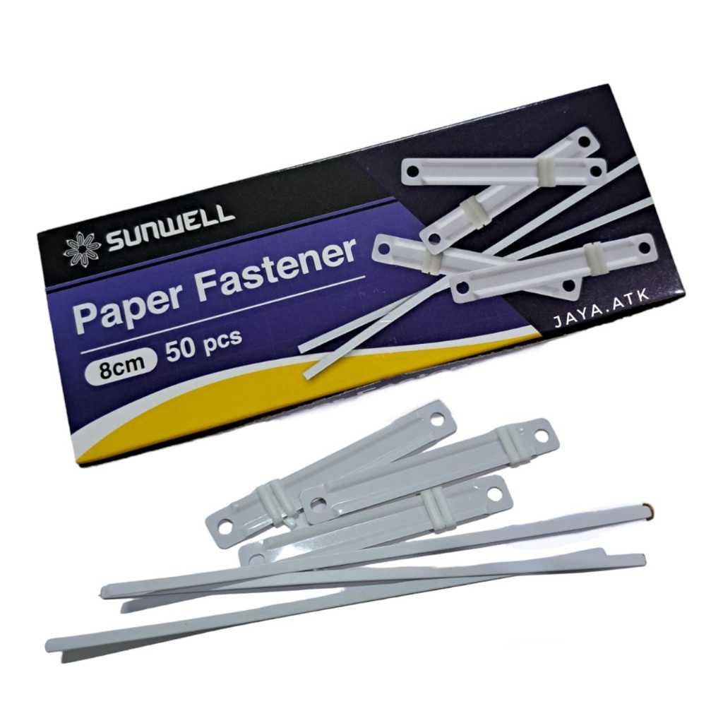 Jual ACCO PLASTIK PAPER FASTENER PENGIKAT KERTAS DOKUMEN ISI 10 SET ...