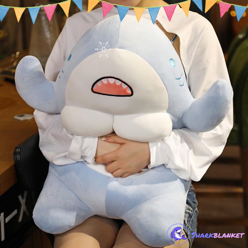 Jual SB Boneka Plush Shark Hiu Berotot High Quality Hadiah Gift Ulang ...