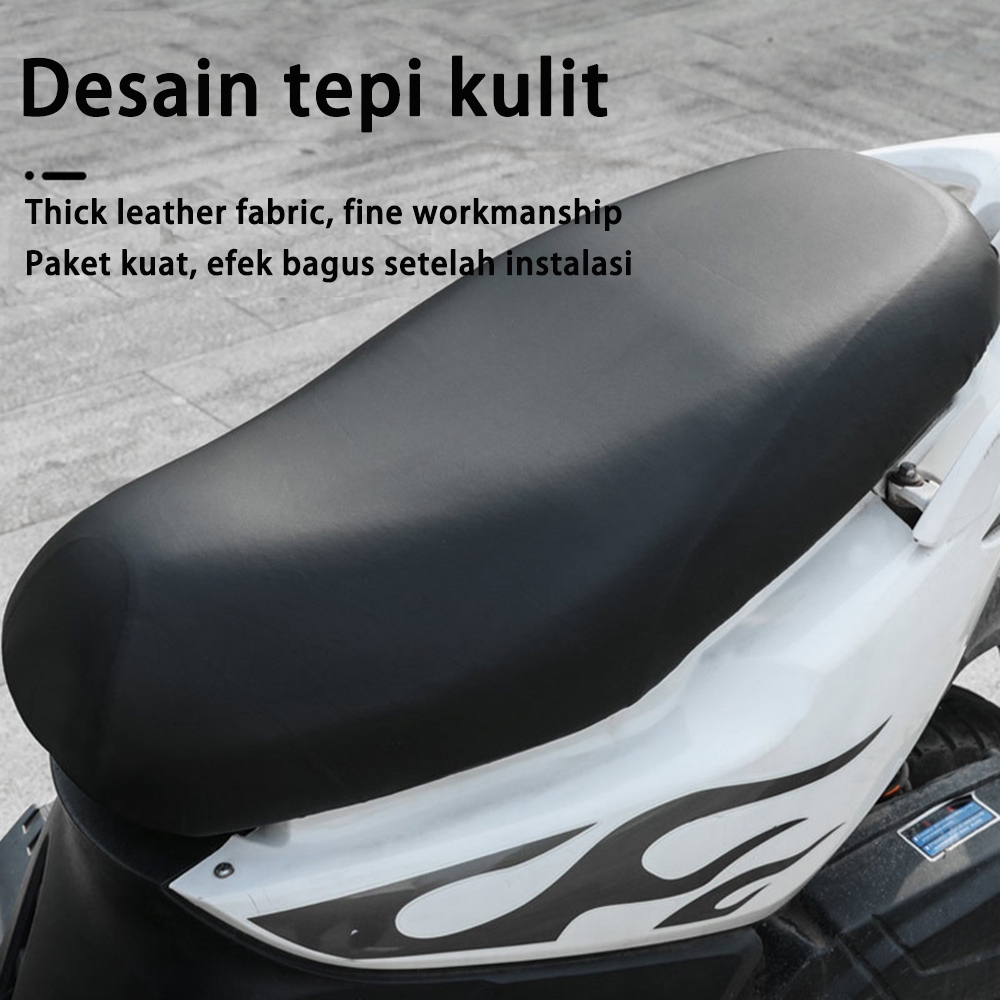 Jual Cover Jok Motor Anti Air Sarung Jok Motor Universal Bahan Kulit ...