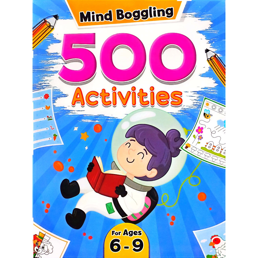 Jual [Mind To Mind] Mind Boggling 500 Activities Preschool/Primary Full ...