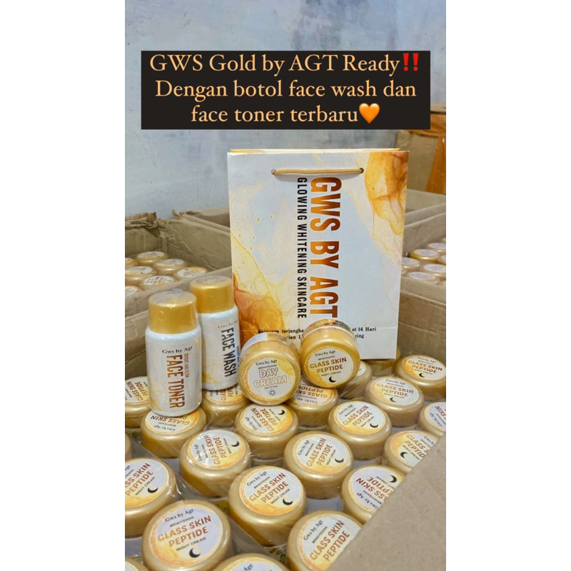 Jual GWS GOLD FREE GIFT (DIJAMIN ORIGINAL) | Shopee Indonesia