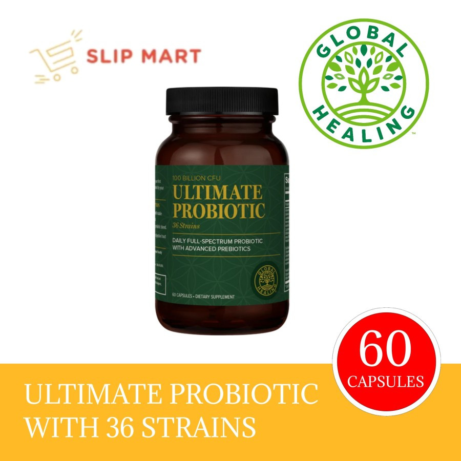 Jual Global Healing Ultimate Probiotic Daily Vegan Supplement | Shopee ...