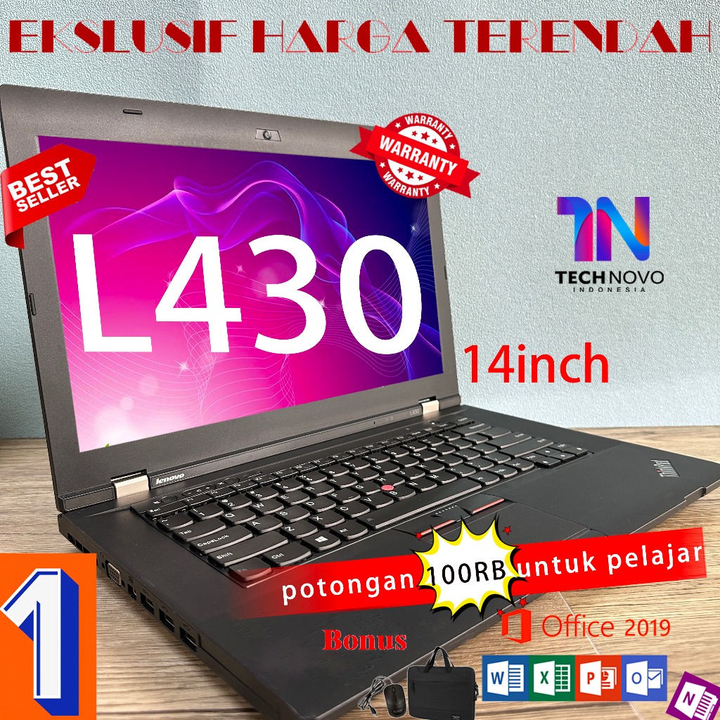 Jual Laptop LENOVO ThinkPad L430 I7 I5 14inch Peningkatan baru laptop ...
