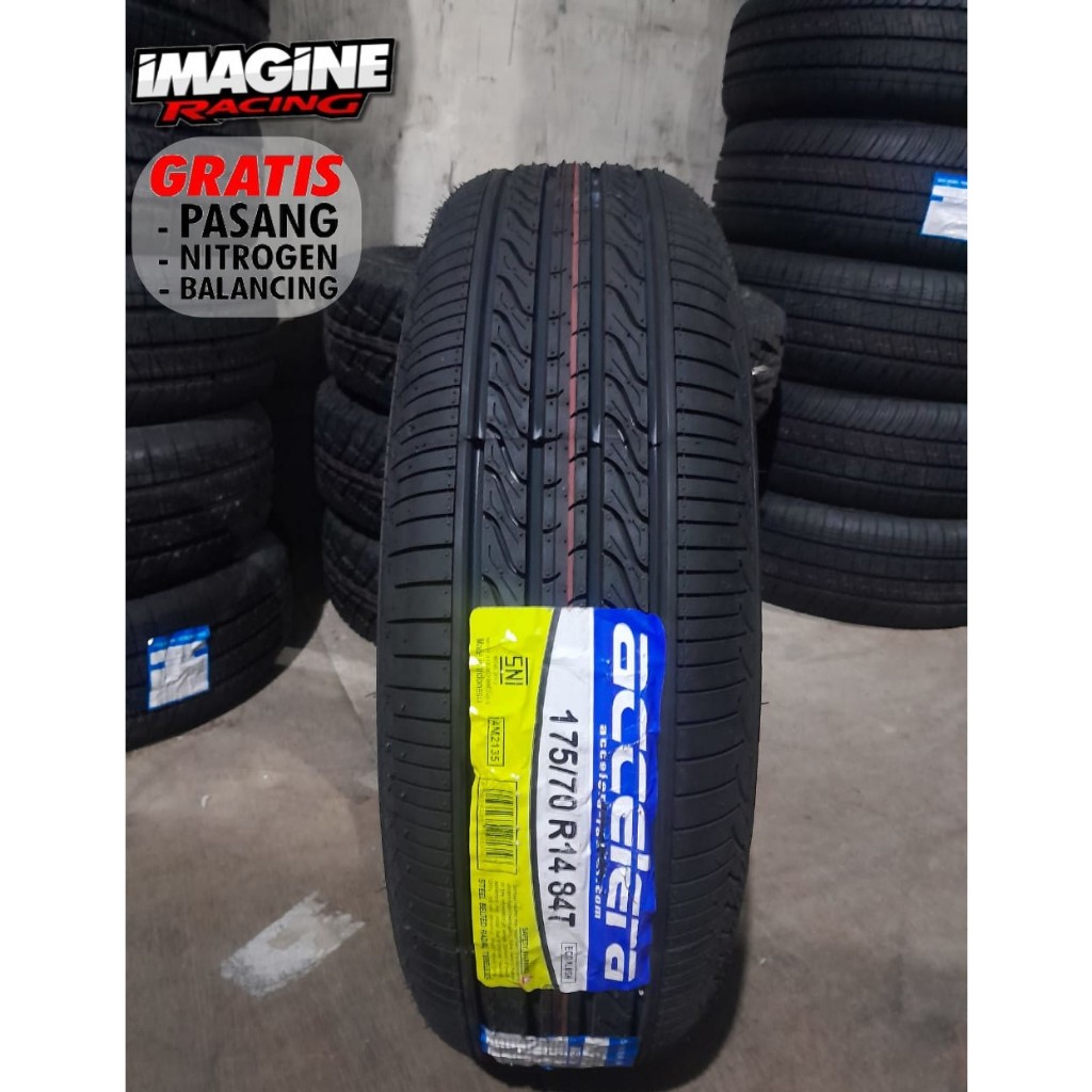 Jual BAN MOBIL STANDAR TUBLES 175 70 R14 ACCELERA ECO PLUSH MURAH | Shopee Indonesia