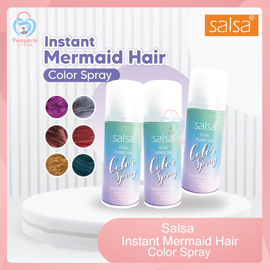 Jual SALSA Instant Mermaid Hair Color Spray - Semir Rambut Instant ...