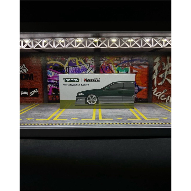 Jual Tarmac Vertex | Vertex Toyota Mark II JZX100 Dark Green Metallic ...