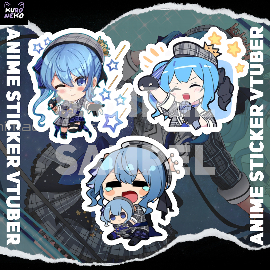 Jual STICKER VTUBER HOSHIMACHI SUISEI CHIBI | Shopee Indonesia