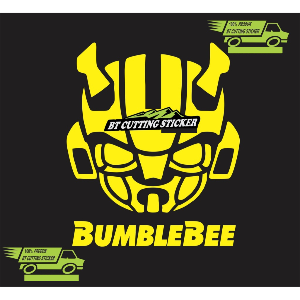 Jual sticker bumblebee sticker mobil sticker tranformers sticker ...