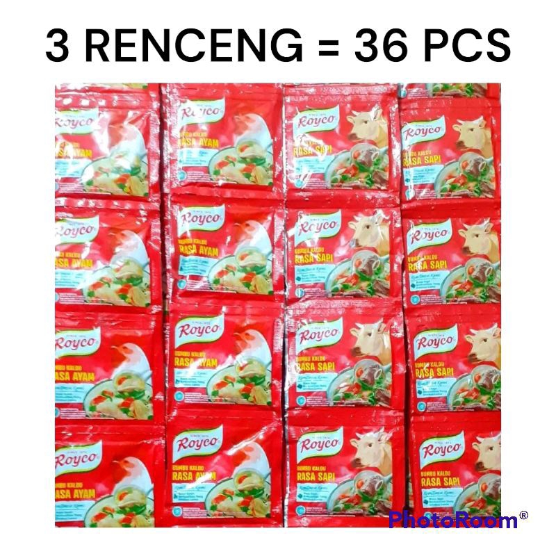 Jual (36 PCS )ROYCO PENYEDAP RASA AYAM / | Shopee Indonesia