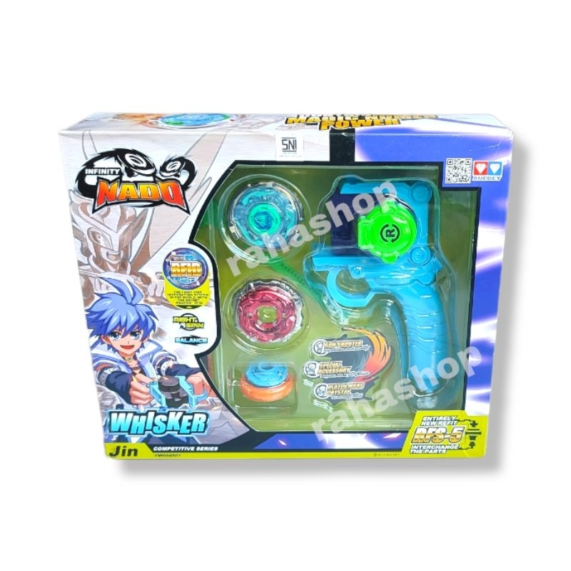 Jual Gasing Nado Infinity Competitive Series Gasing Metal Gasing Auldey ...