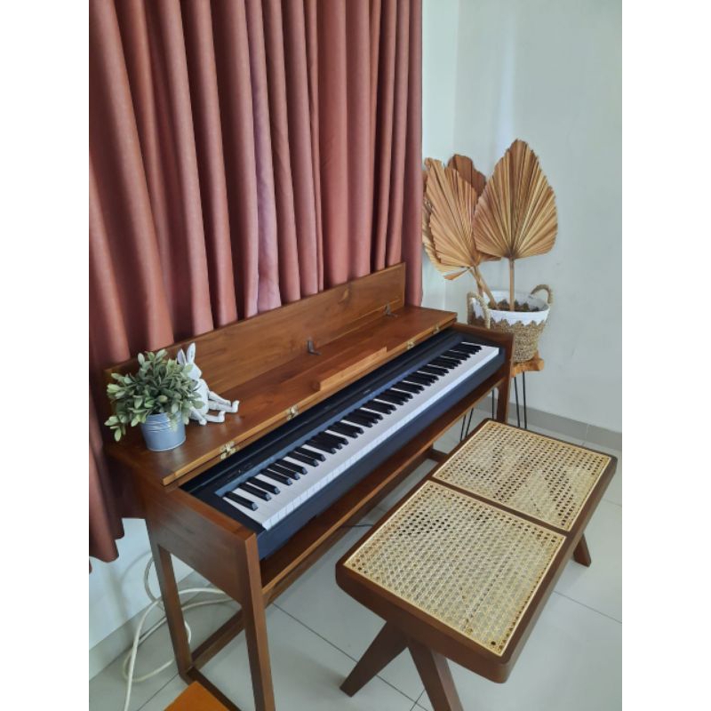 Jual Meja Piano Kayu / Meja Piano Keyboard / Meja Piano Keyboard Kayu ...