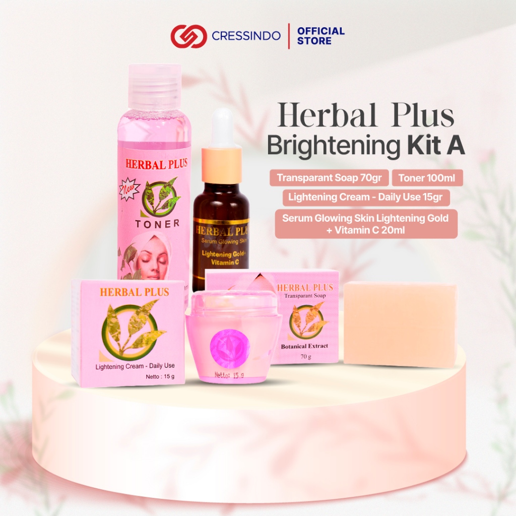 Jual HERBAL PLUS Brightening Kit | Shopee Indonesia