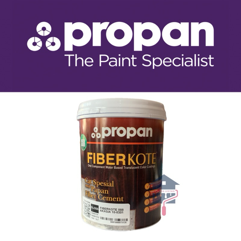 Jual PROPAN FIBERKOTE 1L CAT SPESIAL UNTUK PAPAN FIBER CEMENT GYPSUM ...