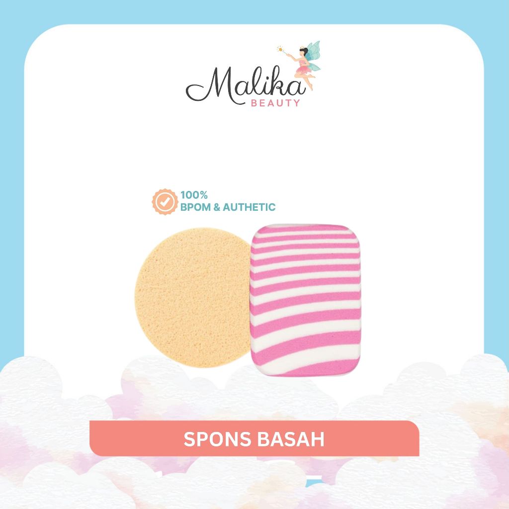 Jual Malika Beauty | SALSA Spons Basah | Spons Wajah Bulat | Spons ...