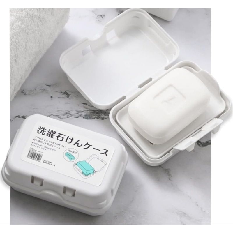 Jual Tempat Sabun Mandi Kotak Sabun Travel Box Soap Box Yamada Japan ...
