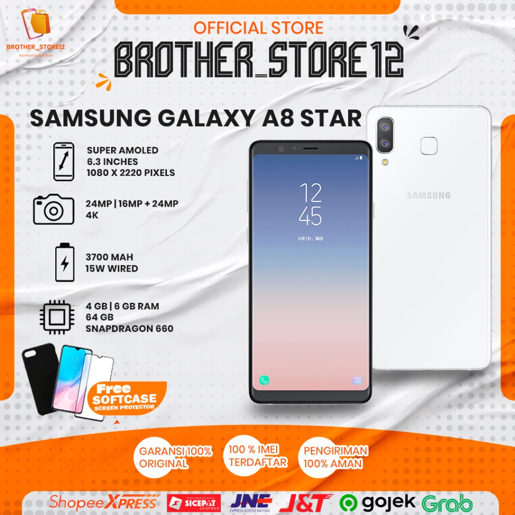 Jual Samsung a8 star second original resmi sein | Shopee Indonesia