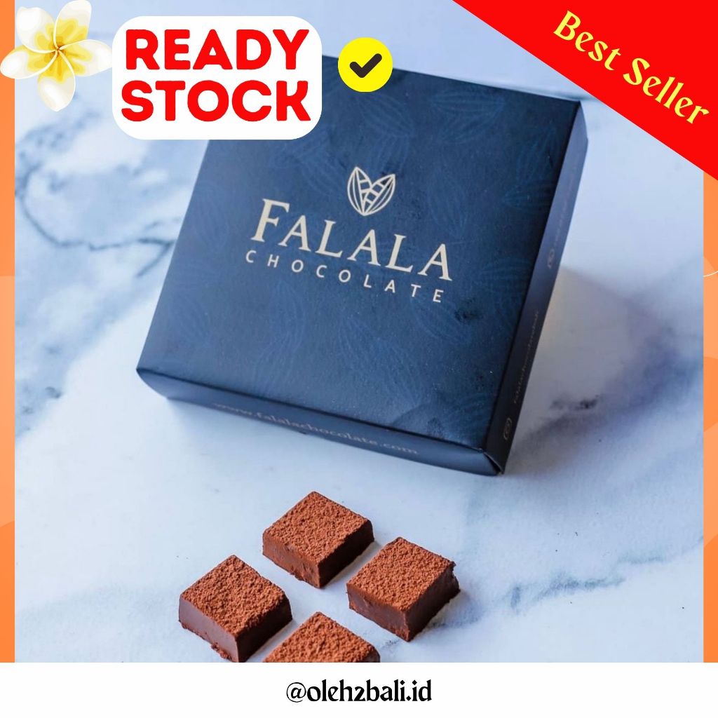 Jual Falala Chocolate Bali Small Box / Square Box | Shopee Indonesia