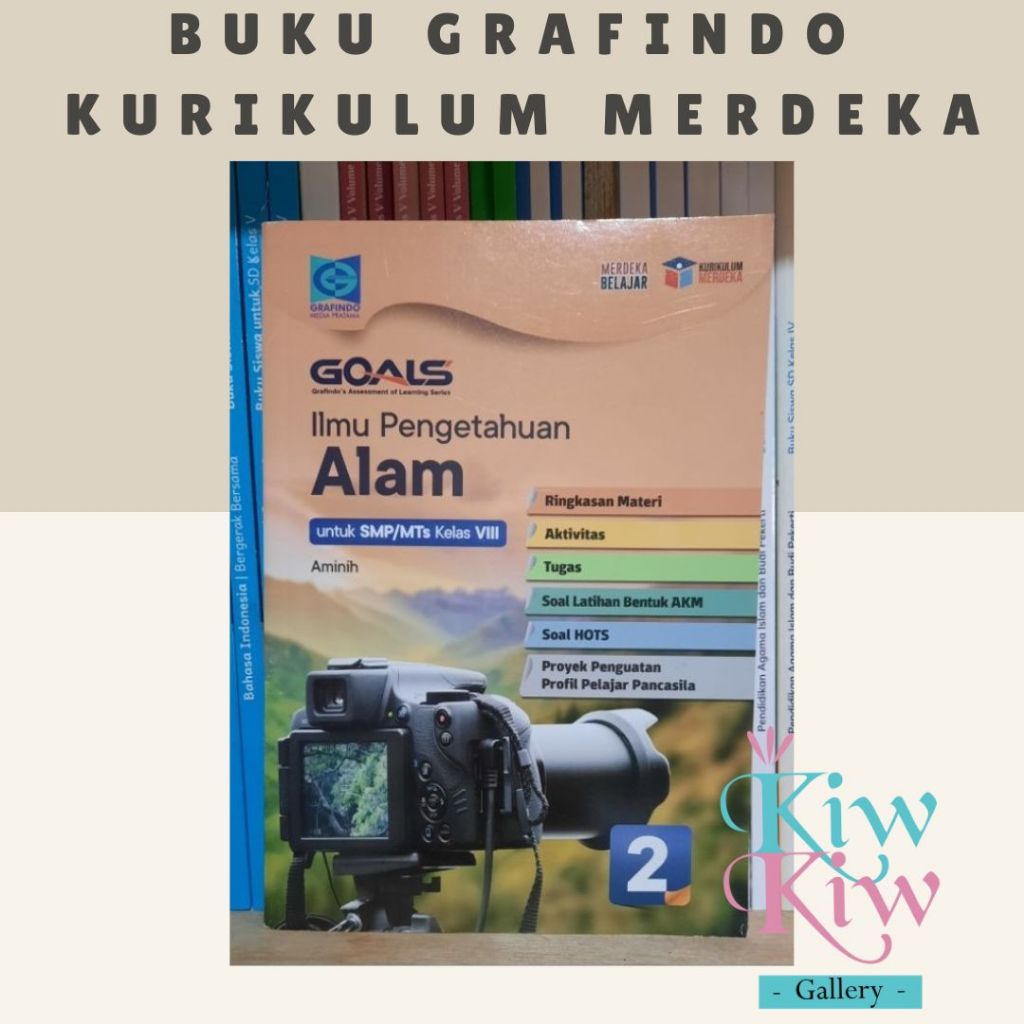 Jual Buku GOALS Ilmu Pengetahuan Alam (IPA) Kelas 8 SMP/MTS Kurikulum ...