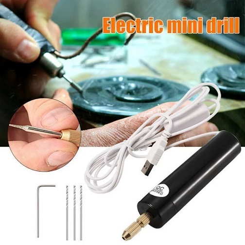 Jual Bor Mini Electric Portable USB DC 5V Bor Tangan Profesional Dengan ...