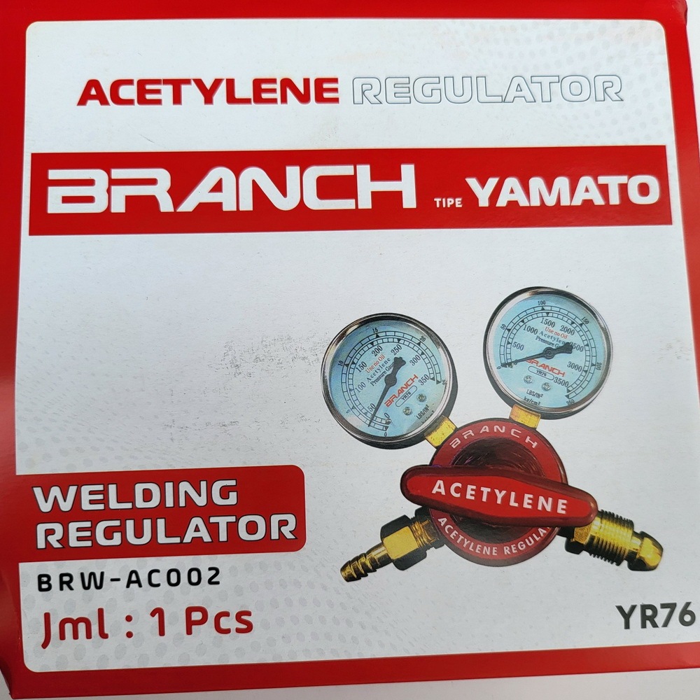 Jual Regulator Las ACETYLENE Branch Regulator Las ACETILIN Blender ...