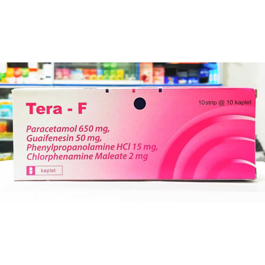 Jual Tera-F 𝟏 𝐊𝐎𝐓𝐀𝐊 𝐈𝐒𝐈 𝟏𝟎𝟎 𝐊𝐀𝐏𝐋𝐄𝐓 - Meredakan Demam, Batuk, Pilek dan ...
