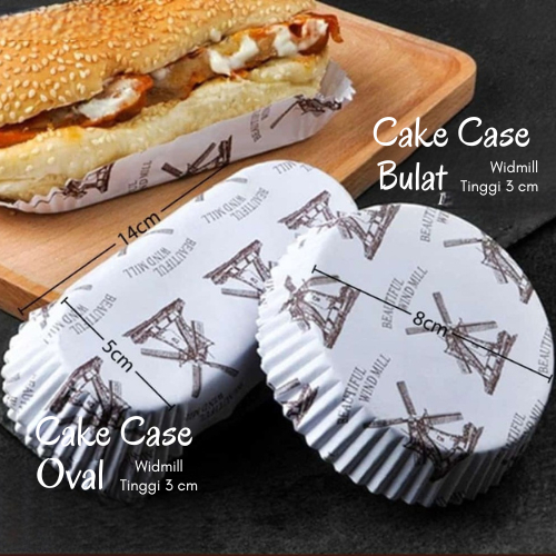 Jual Paper Cup Case Roti Bakery Bulat-Oval / Kertas Alas Roti | Shopee ...