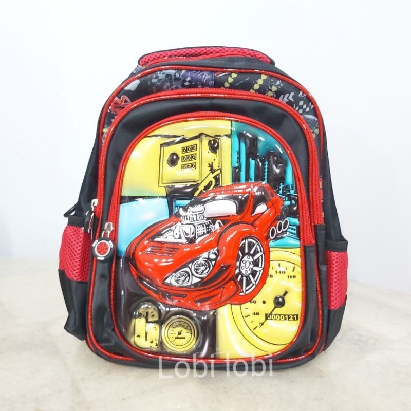 Jual Tas sekolah ransel anak TK cars mobil | Shopee Indonesia
