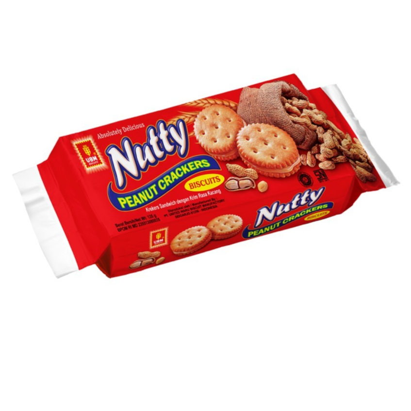 Jual UBM Biscuits Nutty Peanut Crackers 135g | Shopee Indonesia