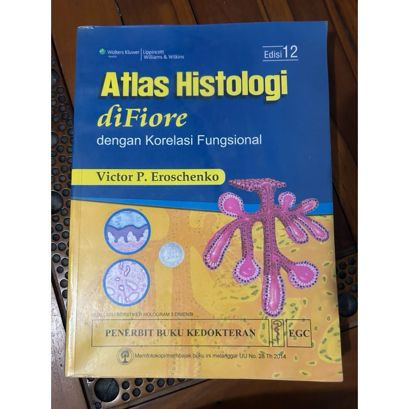 Jual Atlas Histologi difiore edisi 12 Original | Shopee Indonesia