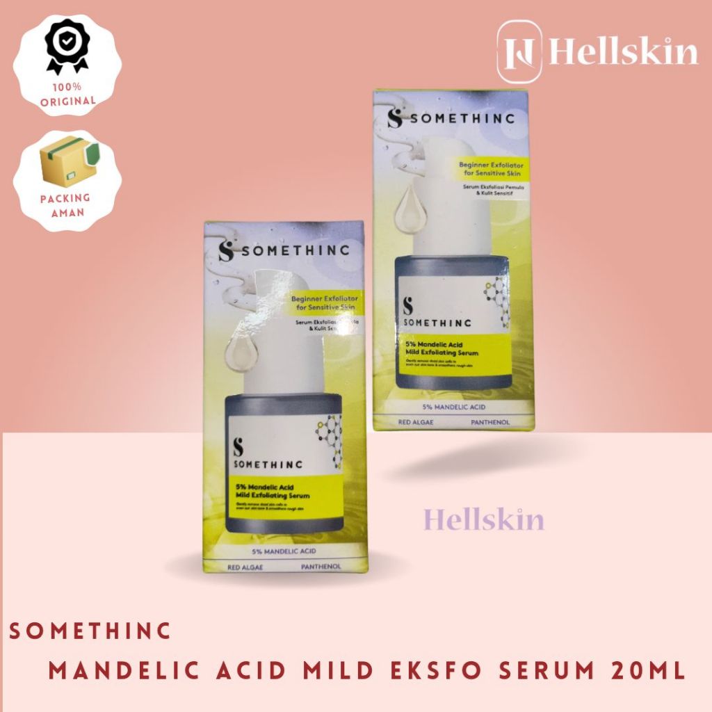 Jual SOMETHINC 5% Mandelic Acid Mild Exfoliating Serum 20ml (ORI New ...