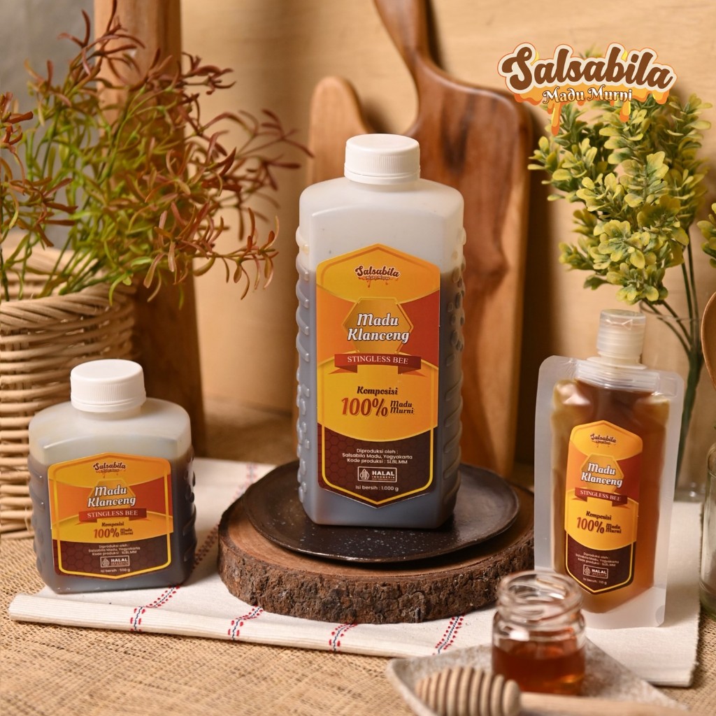 Jual Madu Klanceng Extra Bee Pollen & Propolis Madu Asli 100% Tanpa ...