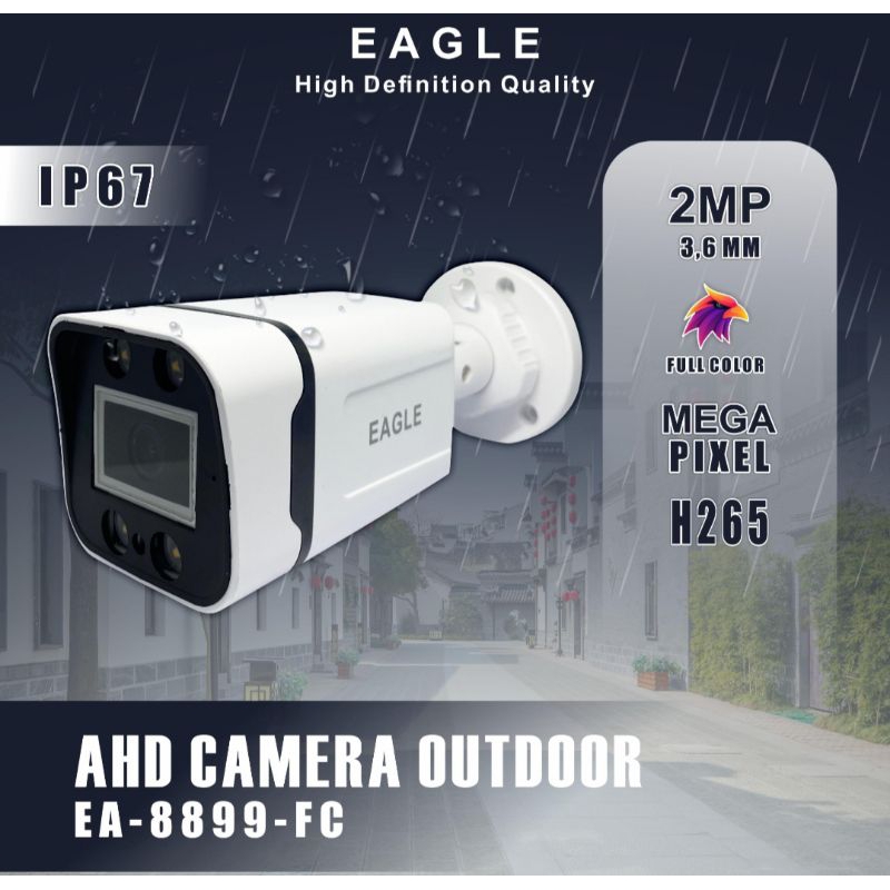 Jual EAGLE Kamera CCTV Outdoor AHD Full Color 2MP HD ColorVu | Shopee Indonesia