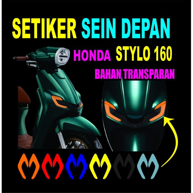Jual Setiker Sein Depan Motor STYLO160 | Shopee Indonesia