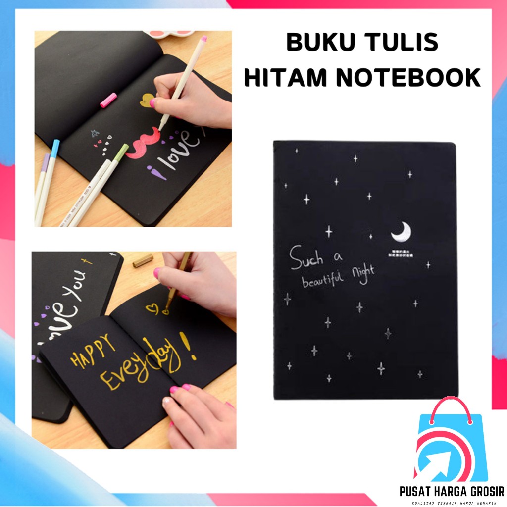 Jual PHG Notebook DIY Scrapbook Agenda Foto Diary Kreatif Buku Tulis ...