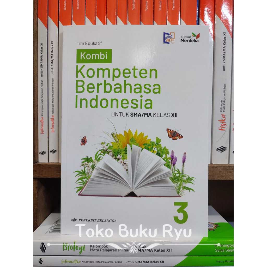 Jual Buku Kombi Kompeten Berbahasa Indonesia Kelas 3/12 SMA Kurikulum ...