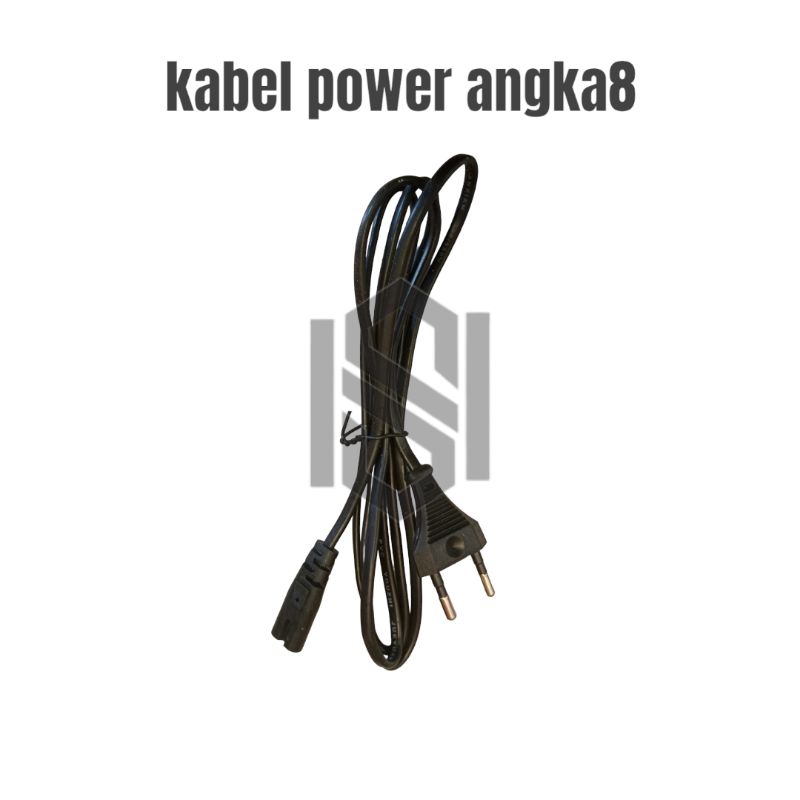 Jual Kabel Power angka 8 . kabel PS2 , Printer , Radio ,dll | Shopee ...