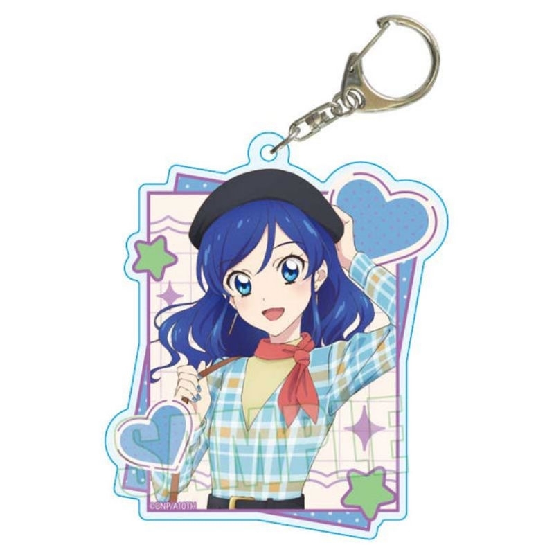 Jual Aikatsu! 10th Acrylic Keychain Aoi Kiriya Gantungan Kunci Akrilik ...
