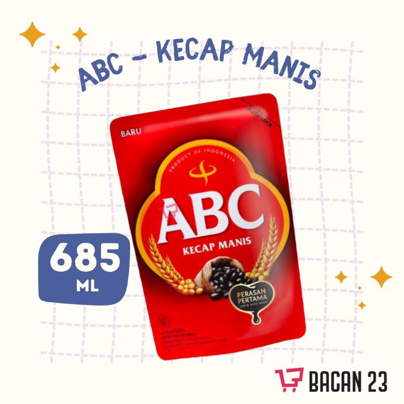 Jual ABC Kecap Manis Refill (685 ml) / Kecap Kemasan Pouch / Kecap ...