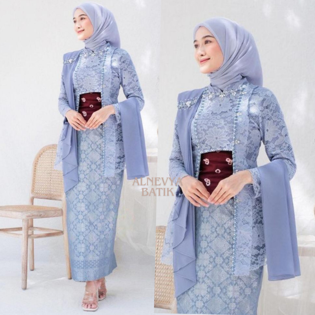 Jual Setelan Kebaya Kutubaru Kebaya Modern Kebaya Wisuda Lamaran ...