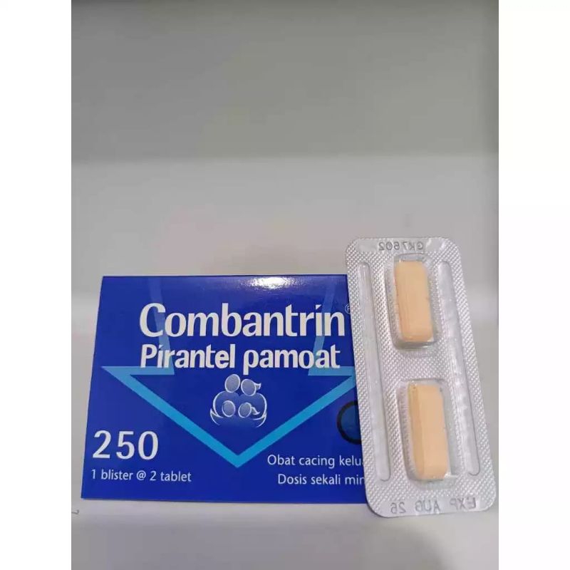 Jual Combantrin Sirup rasa jeruk | Combantrin tablet 125 | Combantrin ...
