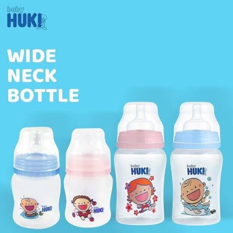 Jual Huki Baby Wide Neck 140 / 230 ML | Shopee Indonesia