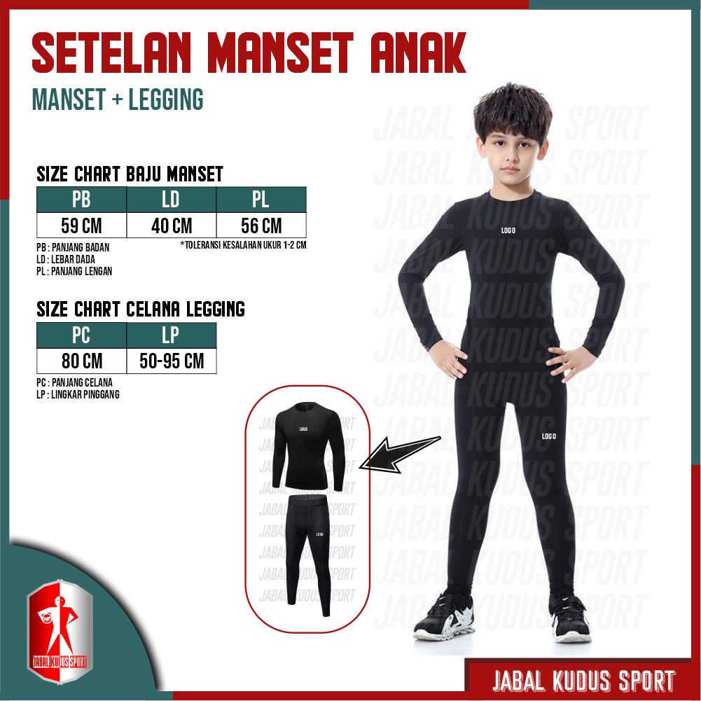 Jual Setelan Baju Kaos Baselayer Manset Mangset Daleman Olahraga ...