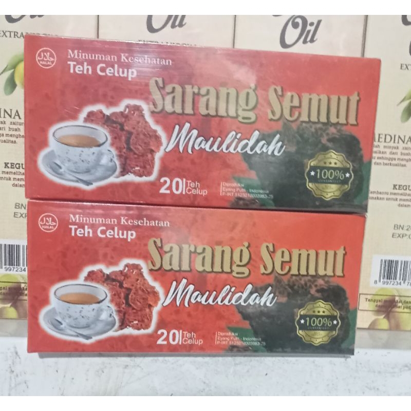 Jual Minuman Kesehatan Teh Celup Sarang Semut//Obat Herbal Teh Celup ...