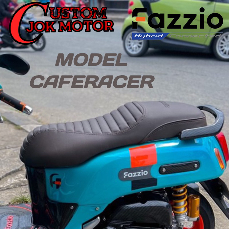 Jual COVER JOK & KULIT JOK FAZZIO CAFERACER BAHAN ZEUS#FAZZIO | Shopee ...