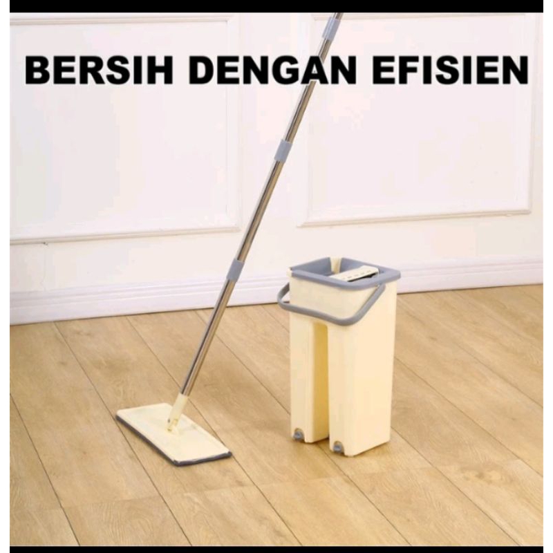 Jual Alat Pel Lantai Praktis + Ember / Alat Pembersih Lantai Pel Modern ...